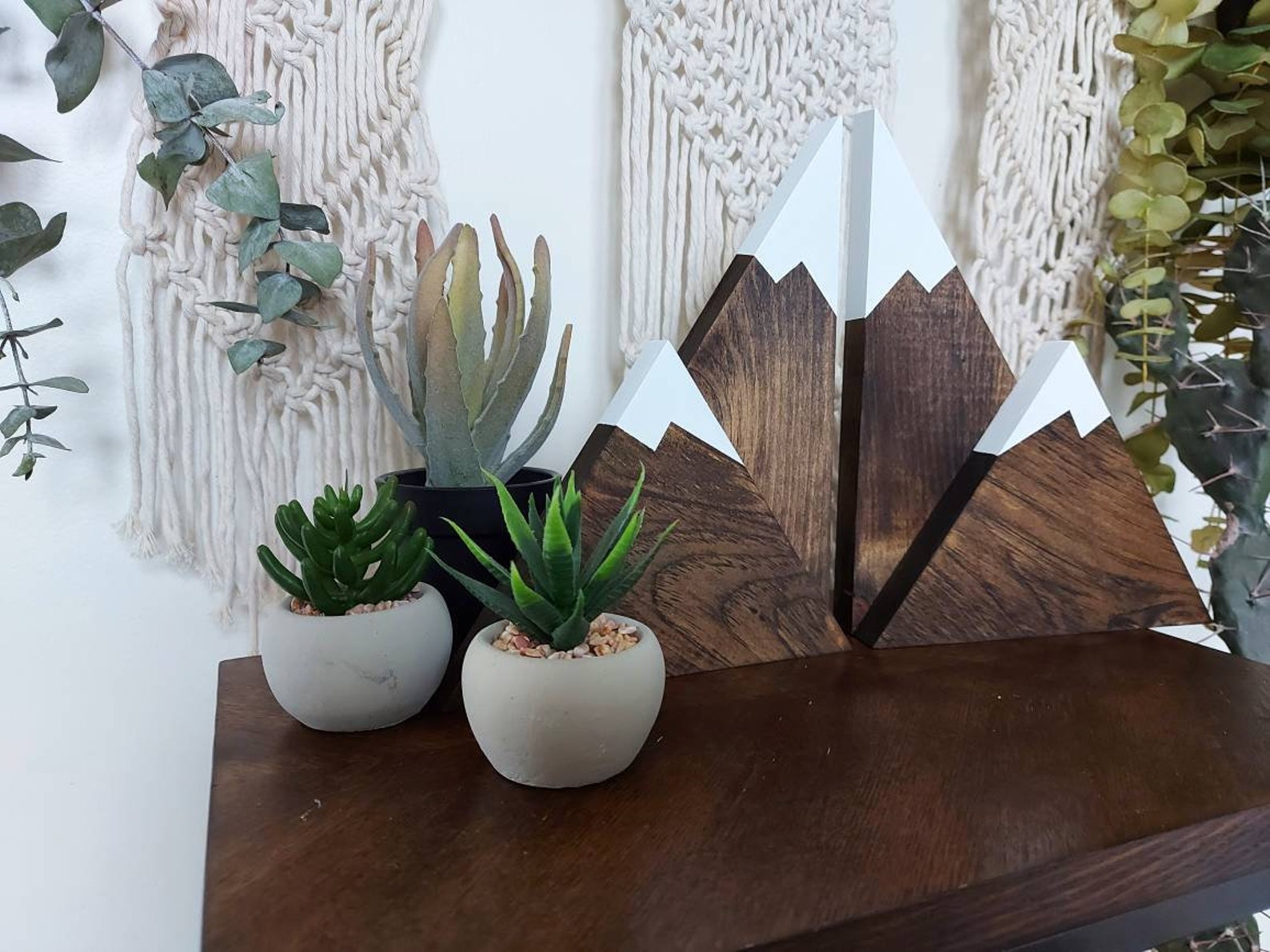 Mountain Bookends Adventure Decor Woodland Nursery - Etsy