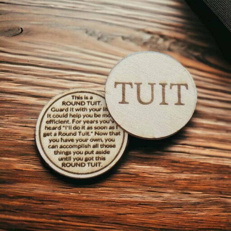 Round Tuit - Etsy