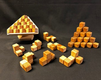 Pyramid puzzle | Etsy