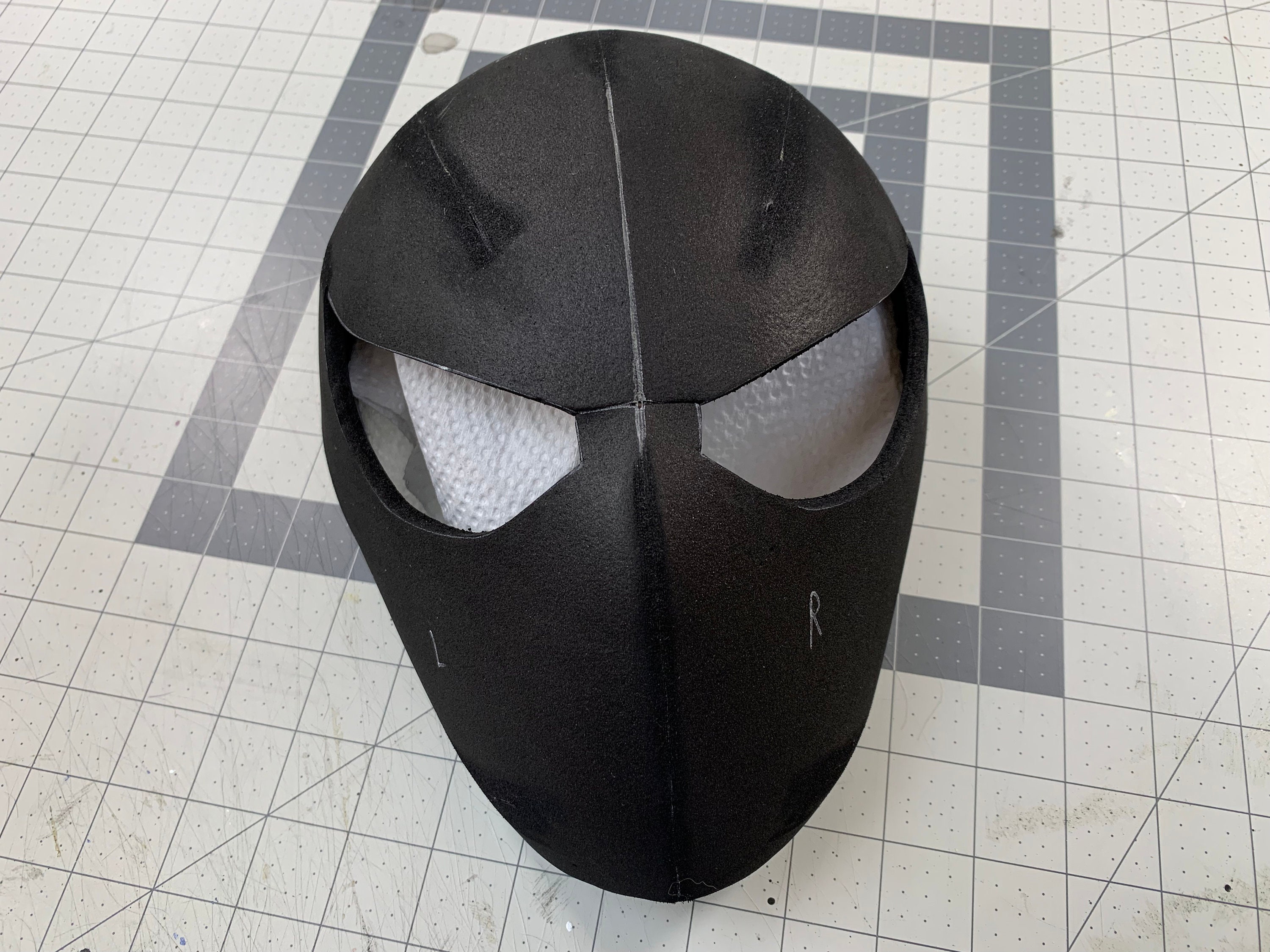 Spider Face Shell (eva Foam Pattern) - Etsy
