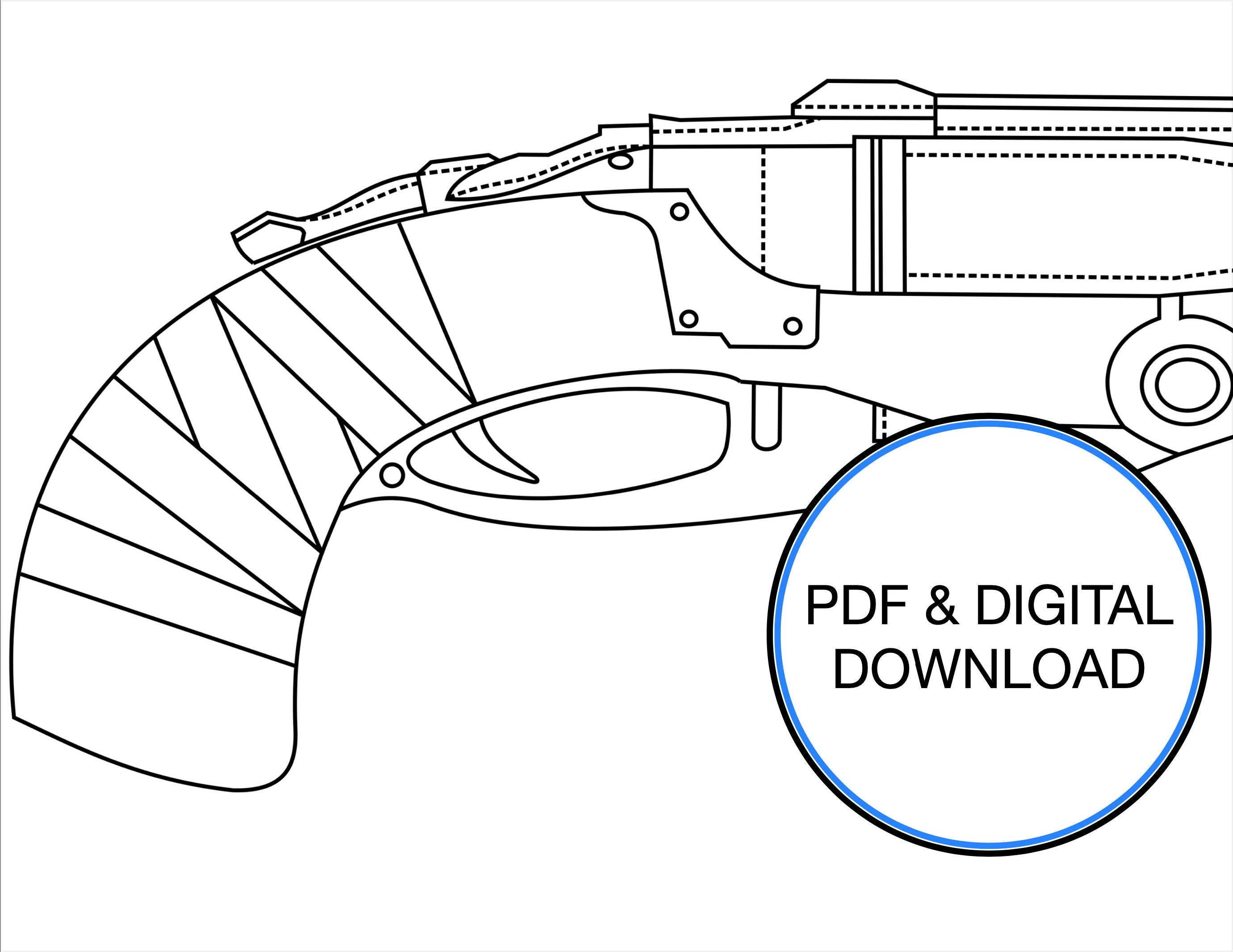 DOOM Shotgun (foam Template) - Etsy