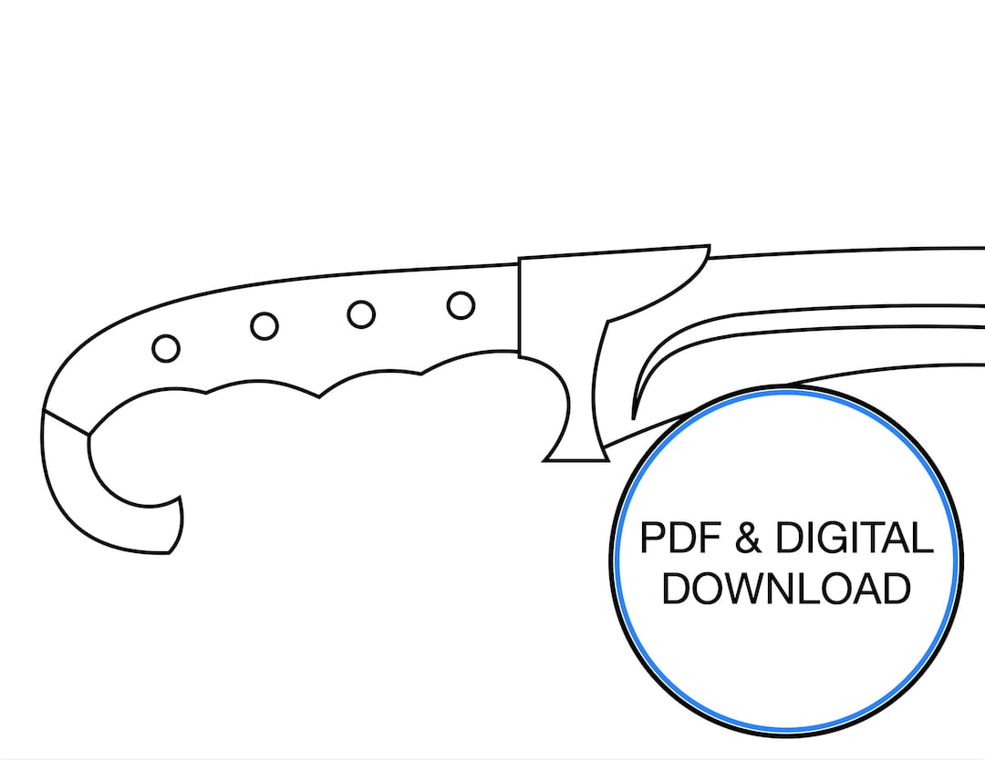 Greek Kopis (foam Pattern) - Etsy