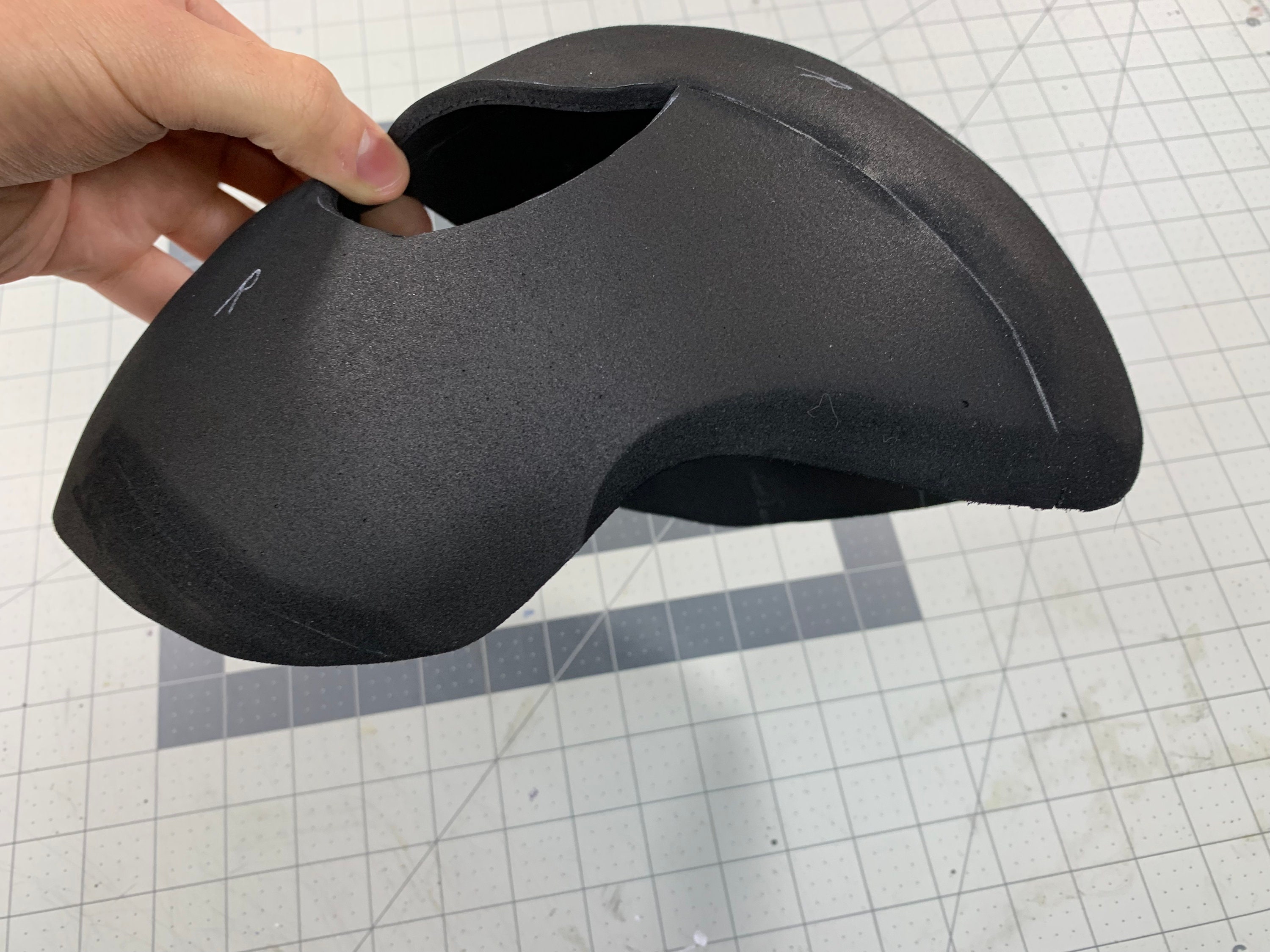 Spider Face Shell (eva Foam Pattern) - Etsy