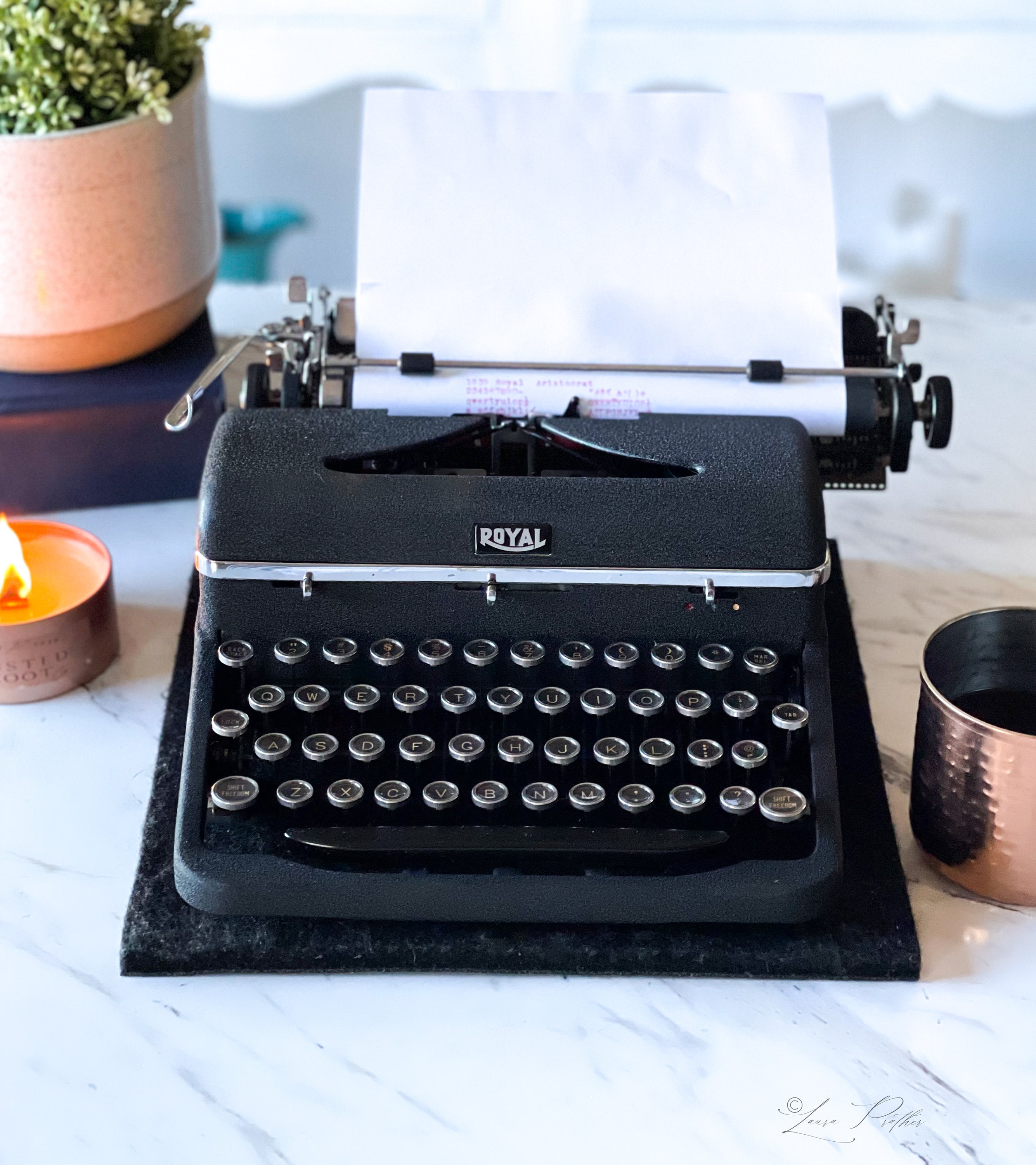 NON-SLIP Typewriter Pad dampens Sounds Protects Tables - Etsy