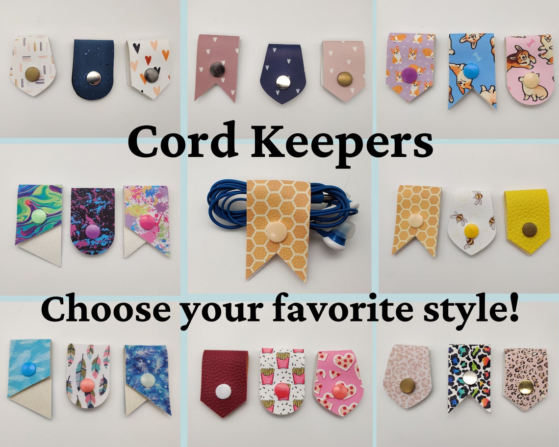 Cord Keeper Cord Organizer Cable Organizer Cable Tie Cord - Etsy