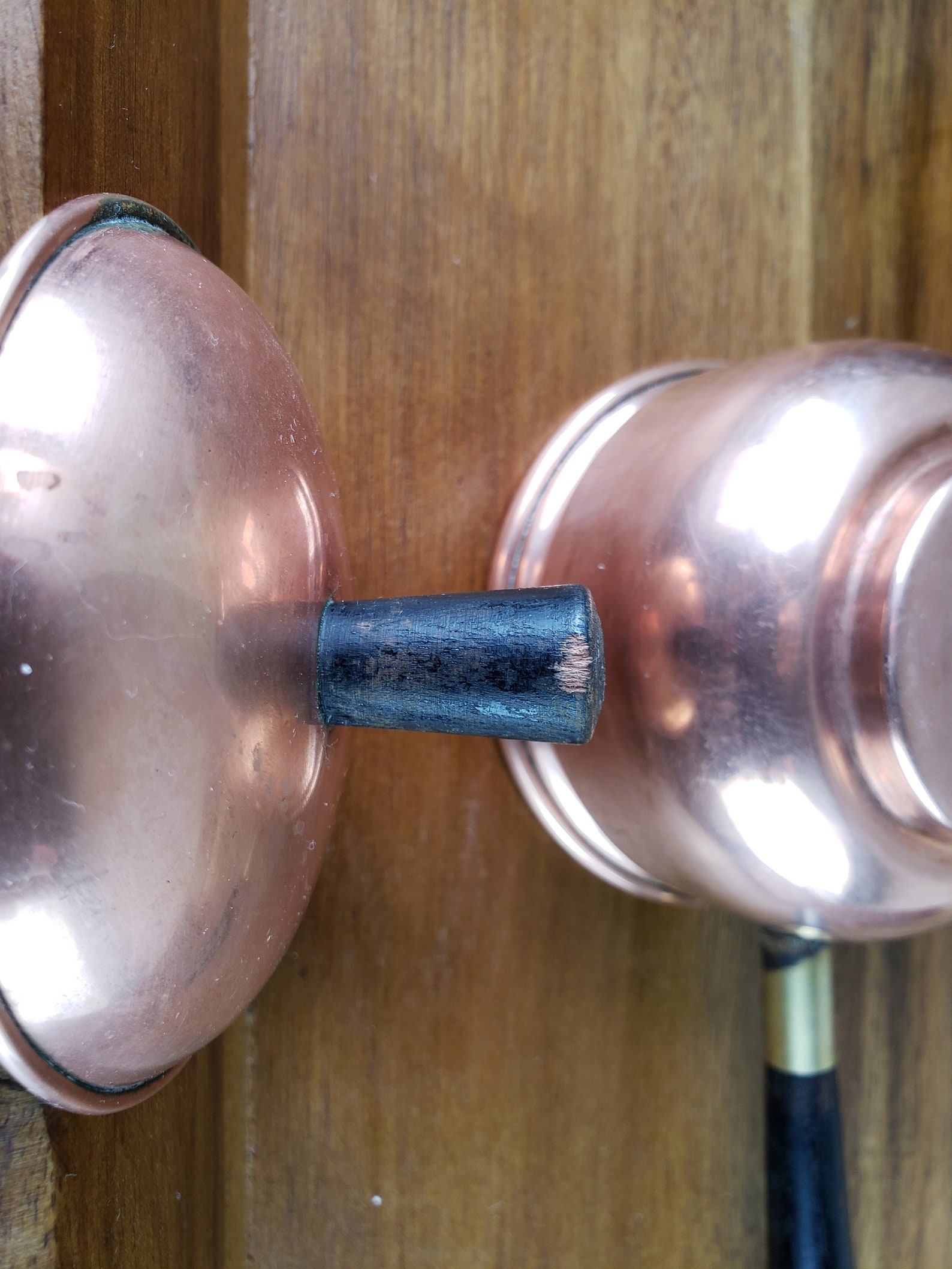 Copper Pot With Spout and Lid Sauce Pot Midcentury Handle - Etsy