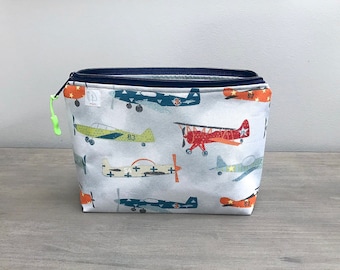 Handcrafted Airplane Zipper Pencil Case/travel Bag/ Pouch/ | Etsy