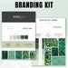 Brand Kit Template | Mini Branding Kit | Mini Brand Board Template ...