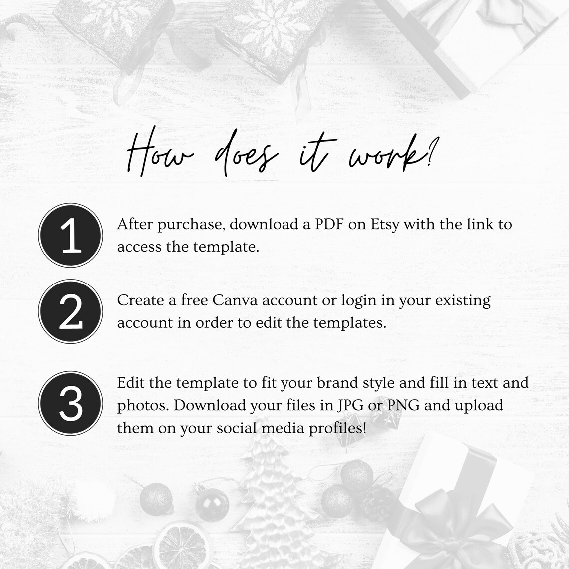 124 Christmas Social Media Posts - Canva Templates - Social Media ...