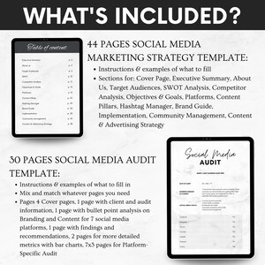 All-in-one Social Media Marketing Bundle Social Media Templates ...