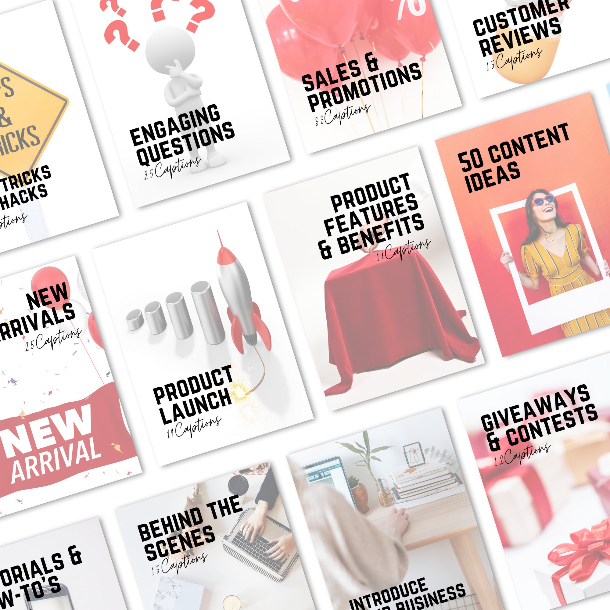 215 Captions for Digital Product Sellers, Instagram Caption Templates ...