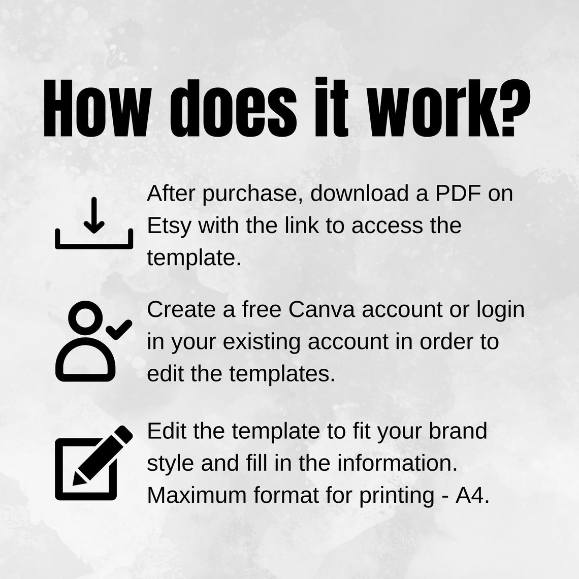 Brand Kit Template Mini Branding Kit Mini Brand Board Template Mood ...