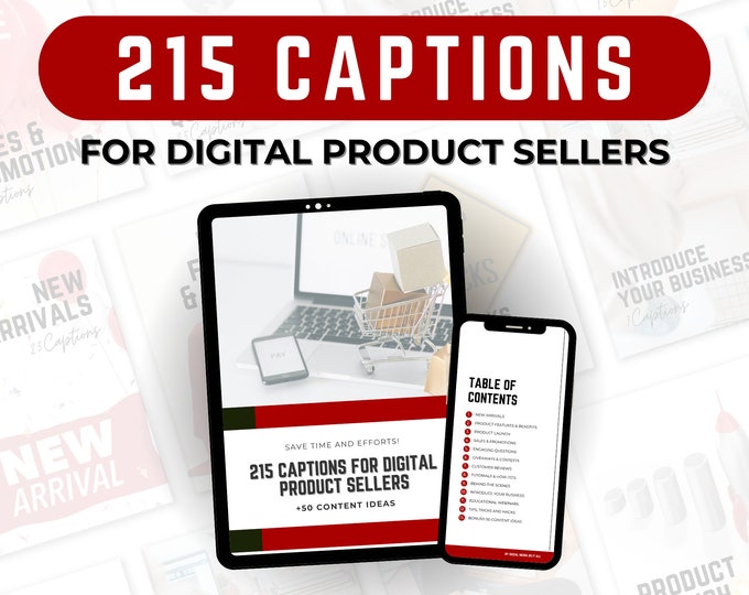 120 Social Media Captions Product Based Business | Sales & Conversion ...