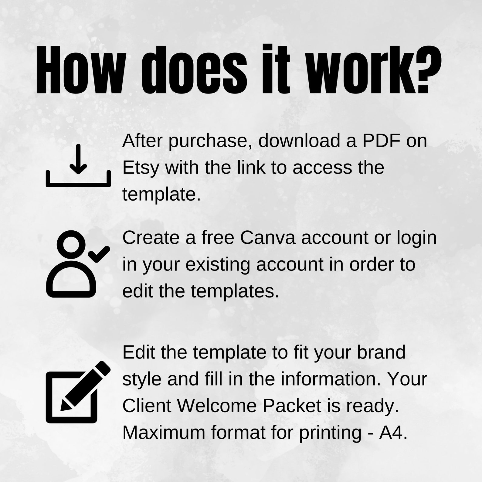 Client Welcome Packet Template, Client Onboarding Template, Virtual ...