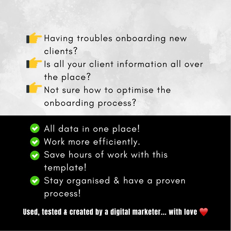 New Client Questionnaire Canva Template, Client Welcome Packet and ...