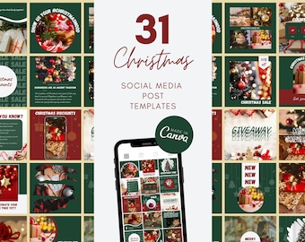 Advent Calendar Instagram Stories & Posts Christmas Instagram - Etsy