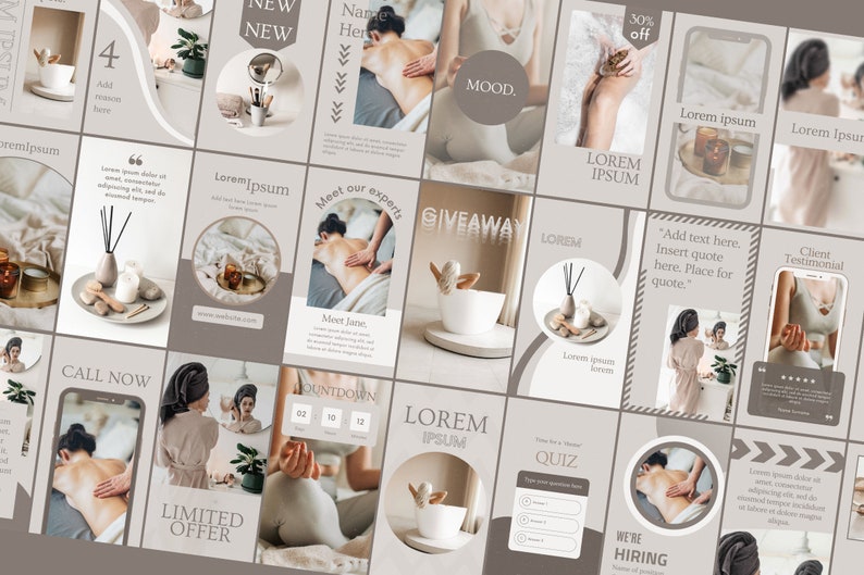 780 INSTAGRAM MEGA BUNDLE - Engaging Story and Post Canva Templates ...