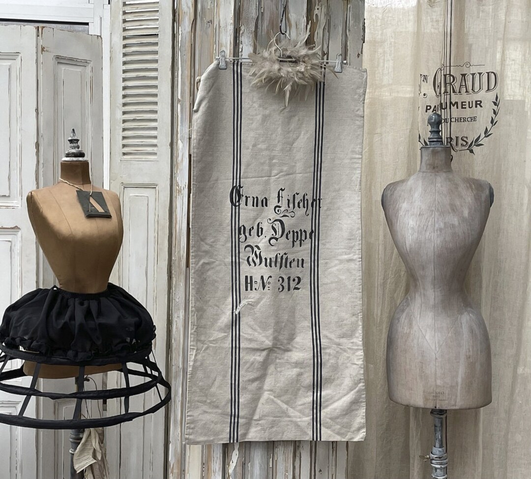 Old Linen Sack/ Flour Sack No.312*** - Etsy
