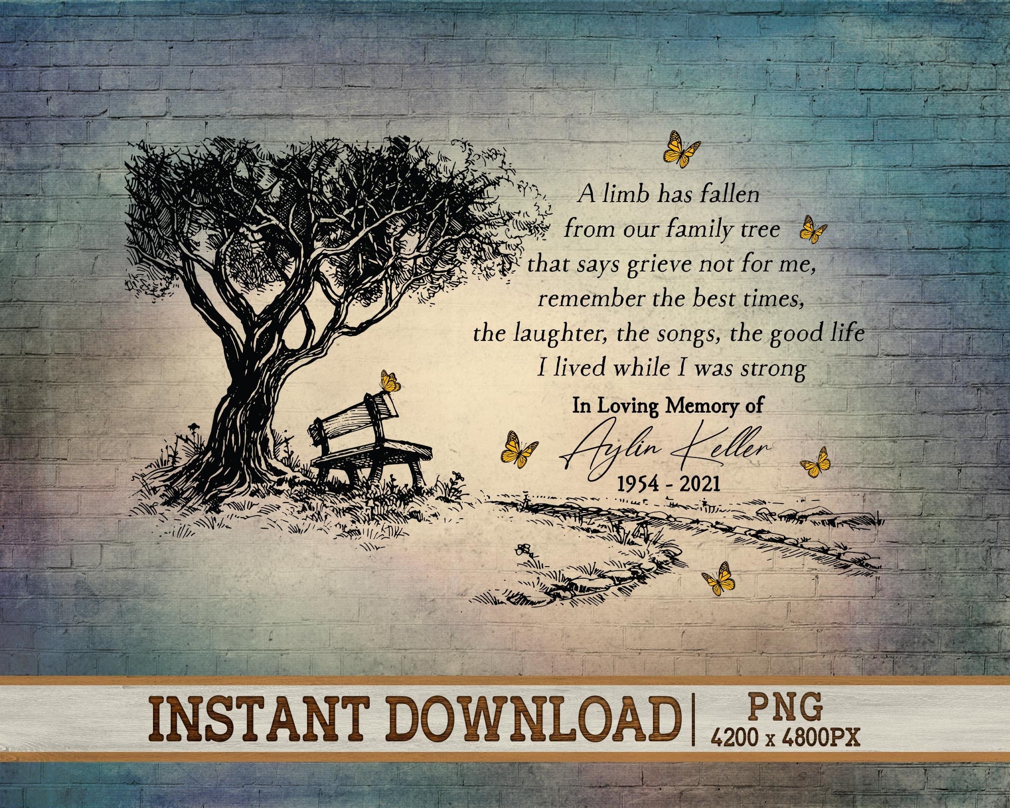 Design & Templates Templates in loving memory memorial fan funeral fan ...