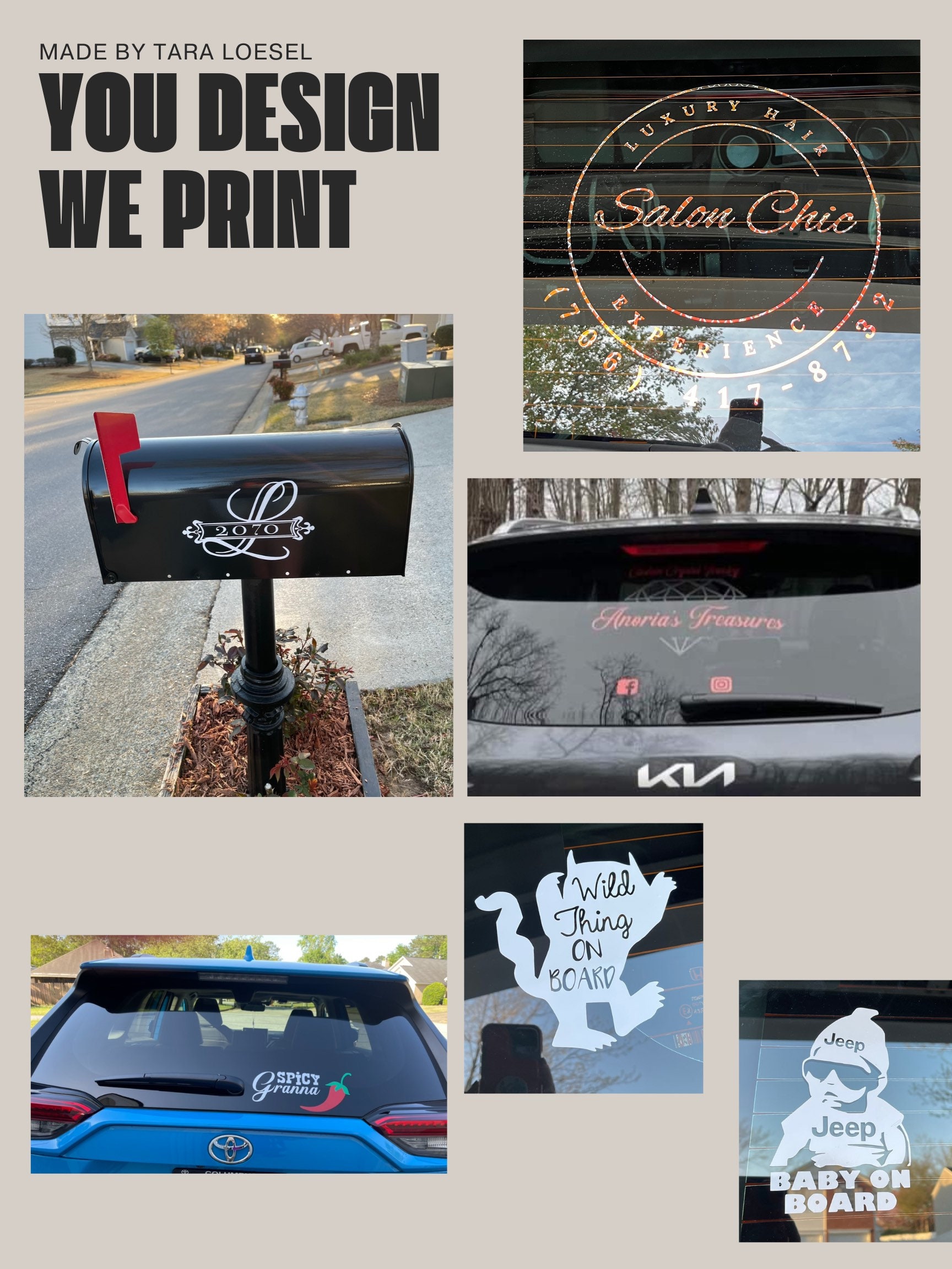 Custom Vinyl Decals: Make Your Own Personalized Decal for Car, Window ...