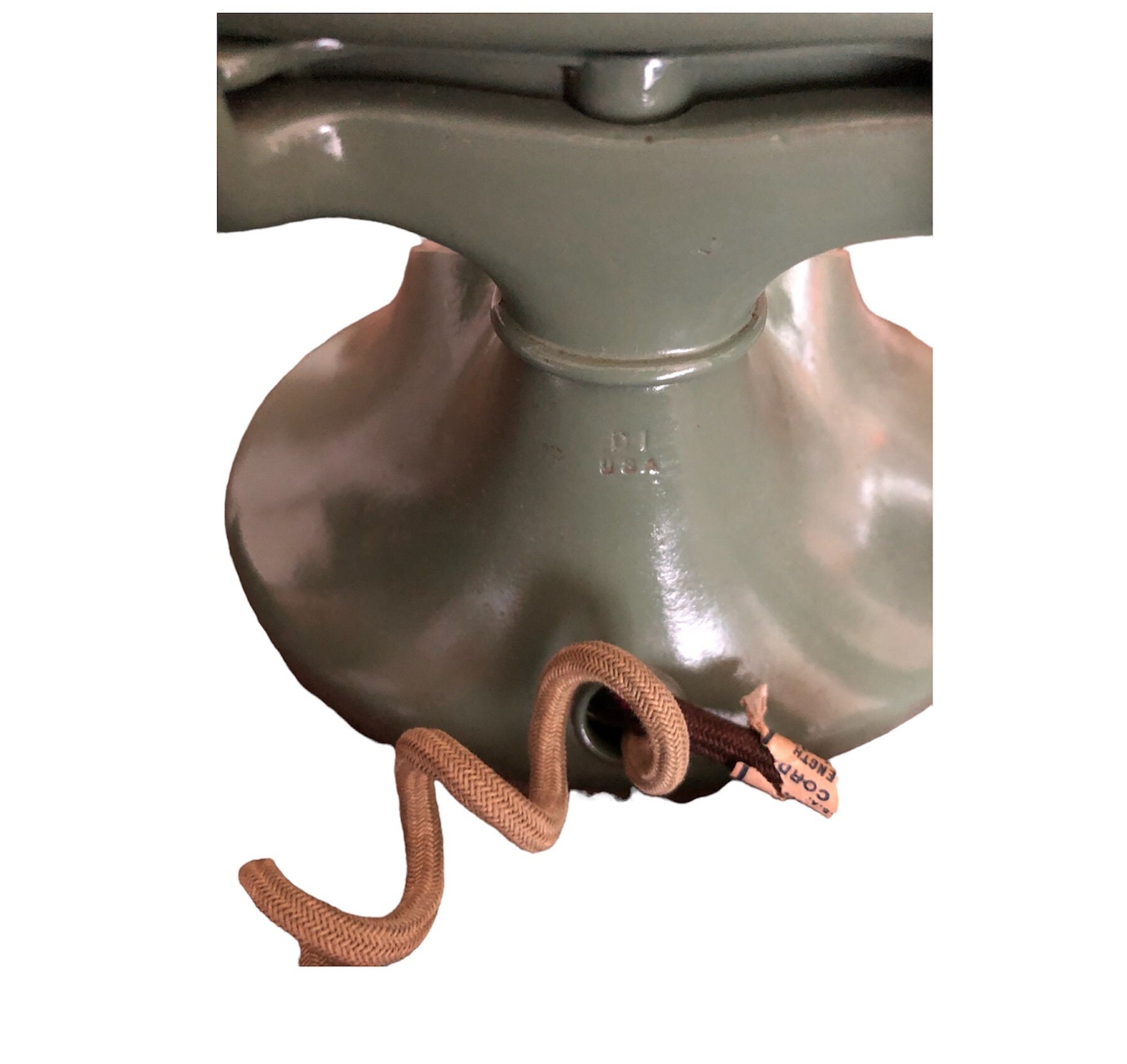 Vintage 1940's Bell System Western Electric Green Phone F1 D1 USA ...