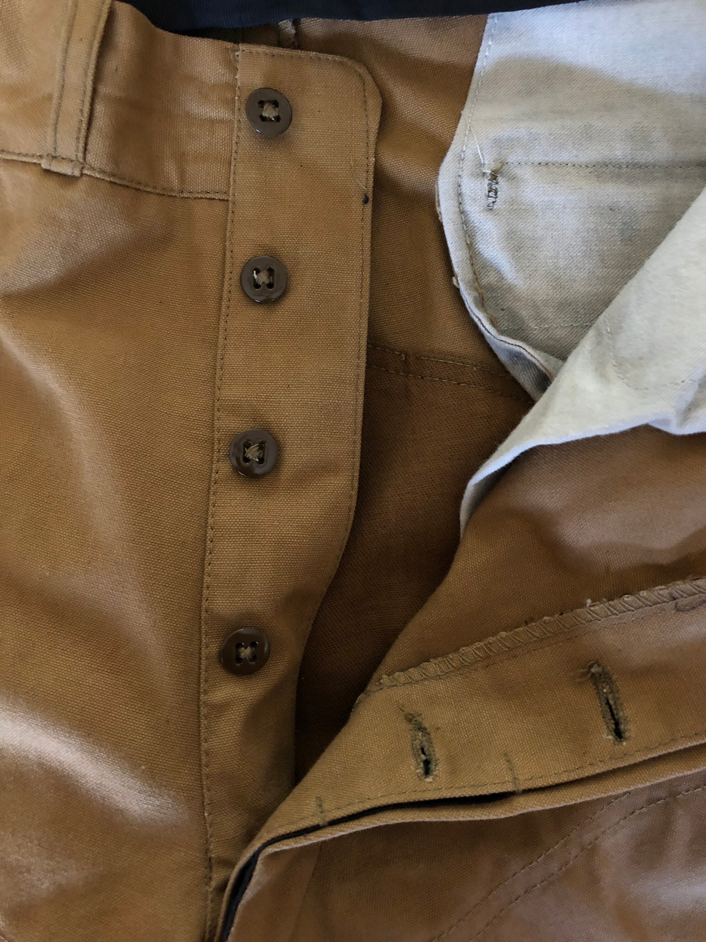 Vintage 1930’s 1940’s Deadstock Hunting Pants Sears Roebuck Fieldmaster ...