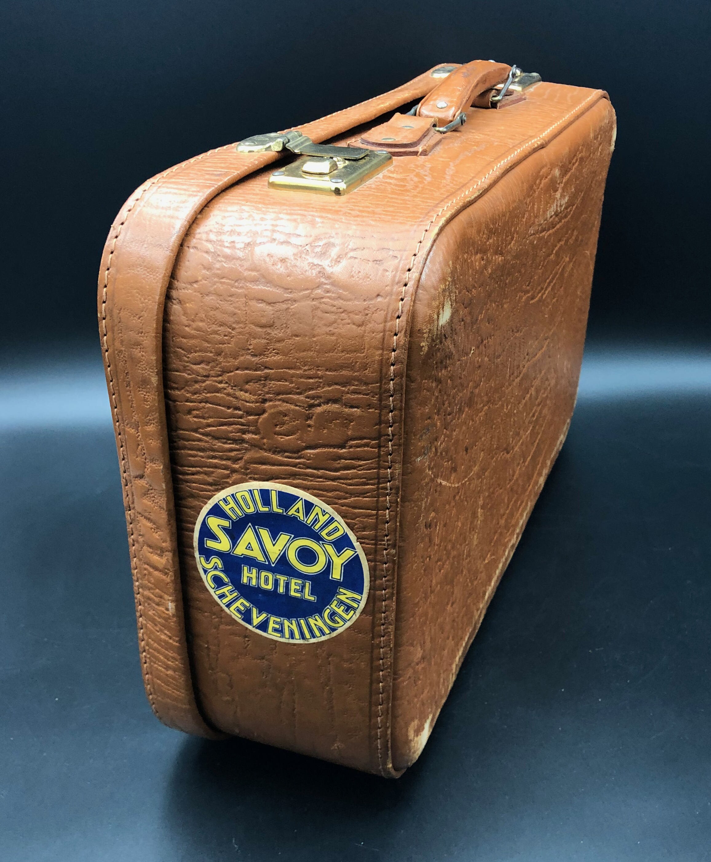 Leather Case Karl Baisch - Etsy
