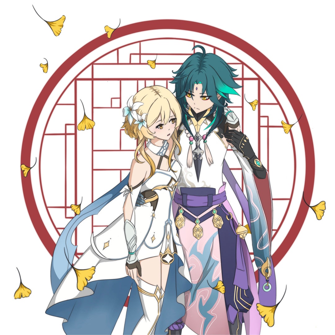 Xiao Lumine Genshin Impact 20x20 Cm Square Print Smooth Archival Paper ...