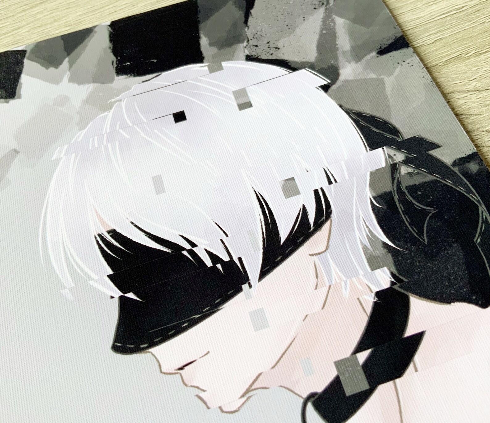 Nier Automata 2B & 9S Yorha Android Unit A4 Print on Canvas | Etsy