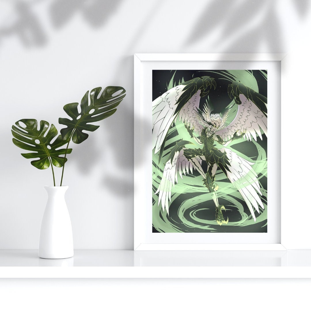 Final Fantasy 16 Garuda Art Poster Print Archival Quality Matte. FFXVI ...