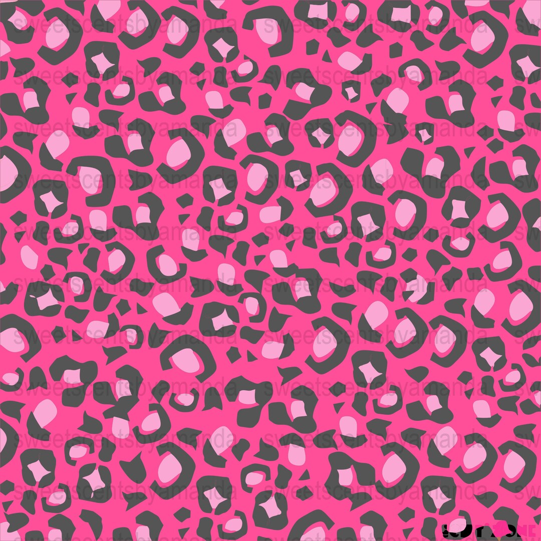 Pink Cheetah Leopard Print Digital Paper Digital Download Paper Png ...