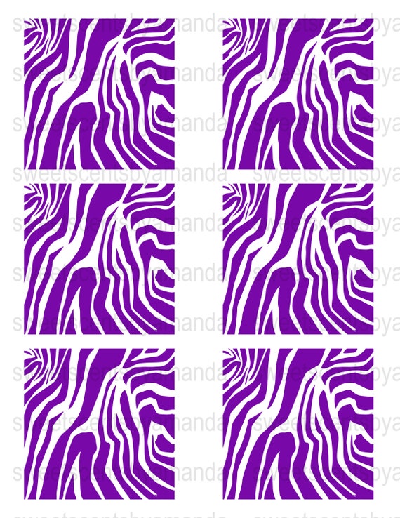 Purple Zebra Print Computer Wallpapers