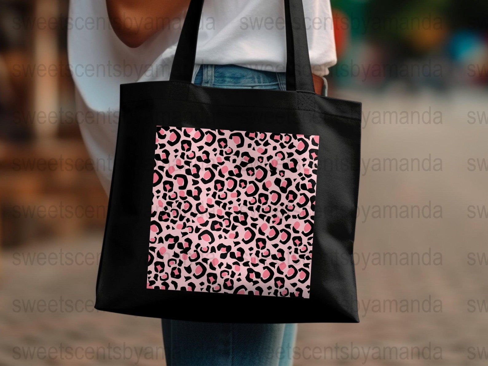 Light Pink Cheetah Leopard Print Digital Paper Background Digital ...