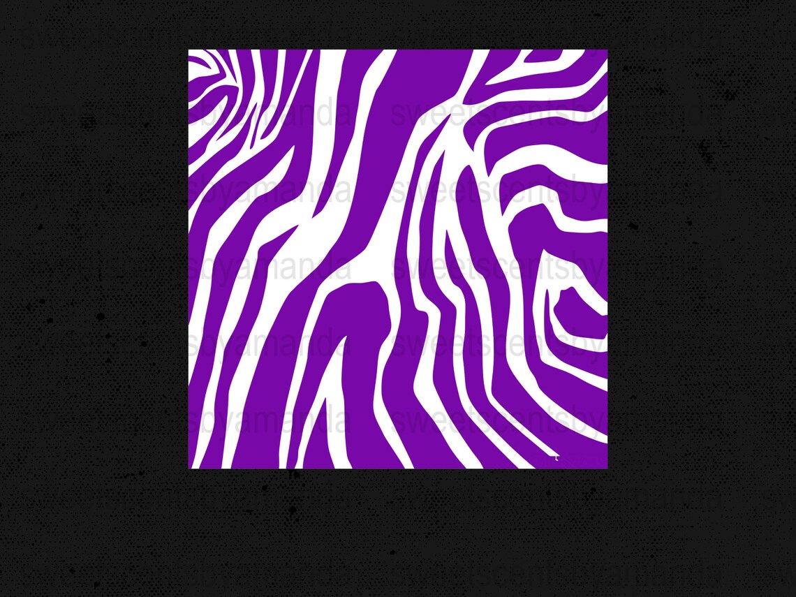 Purple and White Tiger Stripes Zebra Digital Paper Digital Download ...