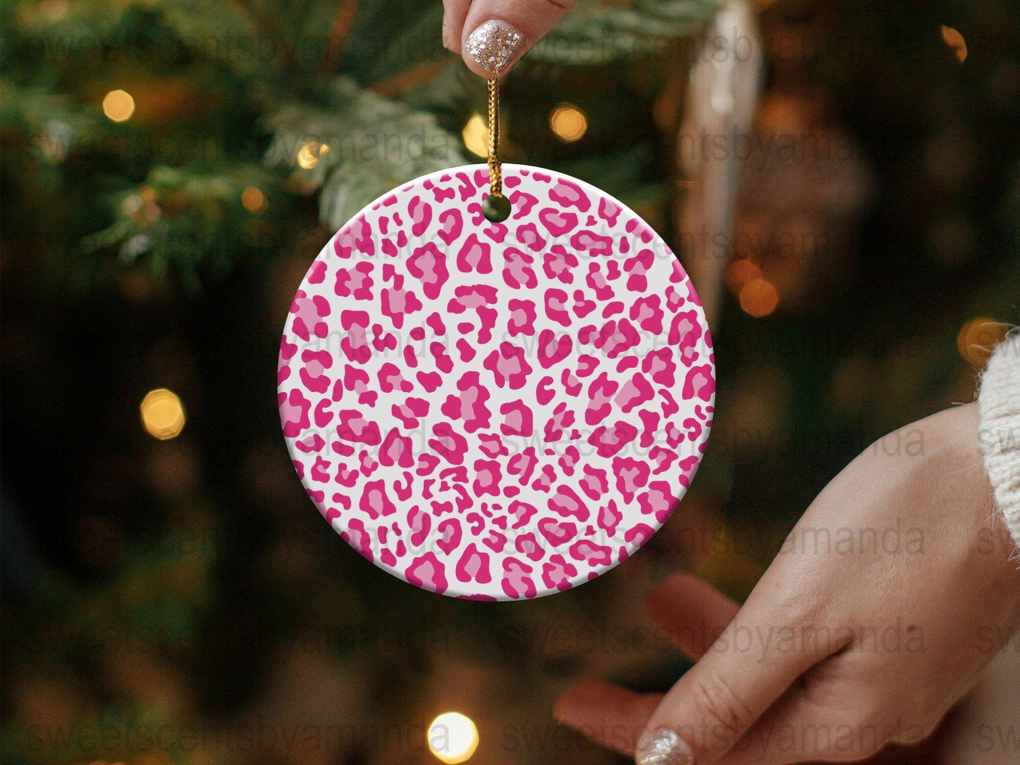 Pink Cheetah Leopard Print Digital Paper Background Digital Download ...