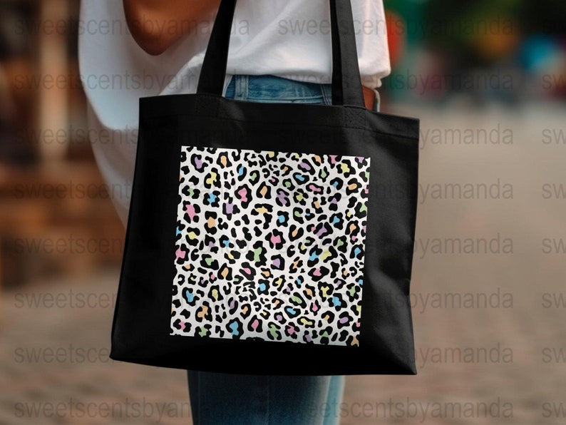 Multi Rainbow Cheetah Leopard Print Digital Paper Seamless Digital ...