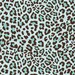 Sea Blue Cheetah Leopard Print Digital Paper Background Digital ...