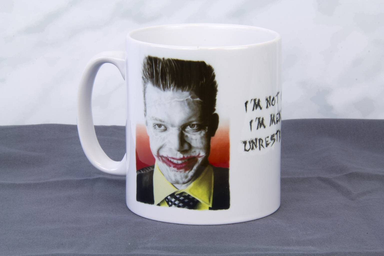 Jerome Valeska Jeremiah Valeska Mug mentally Unrestricted - Etsy