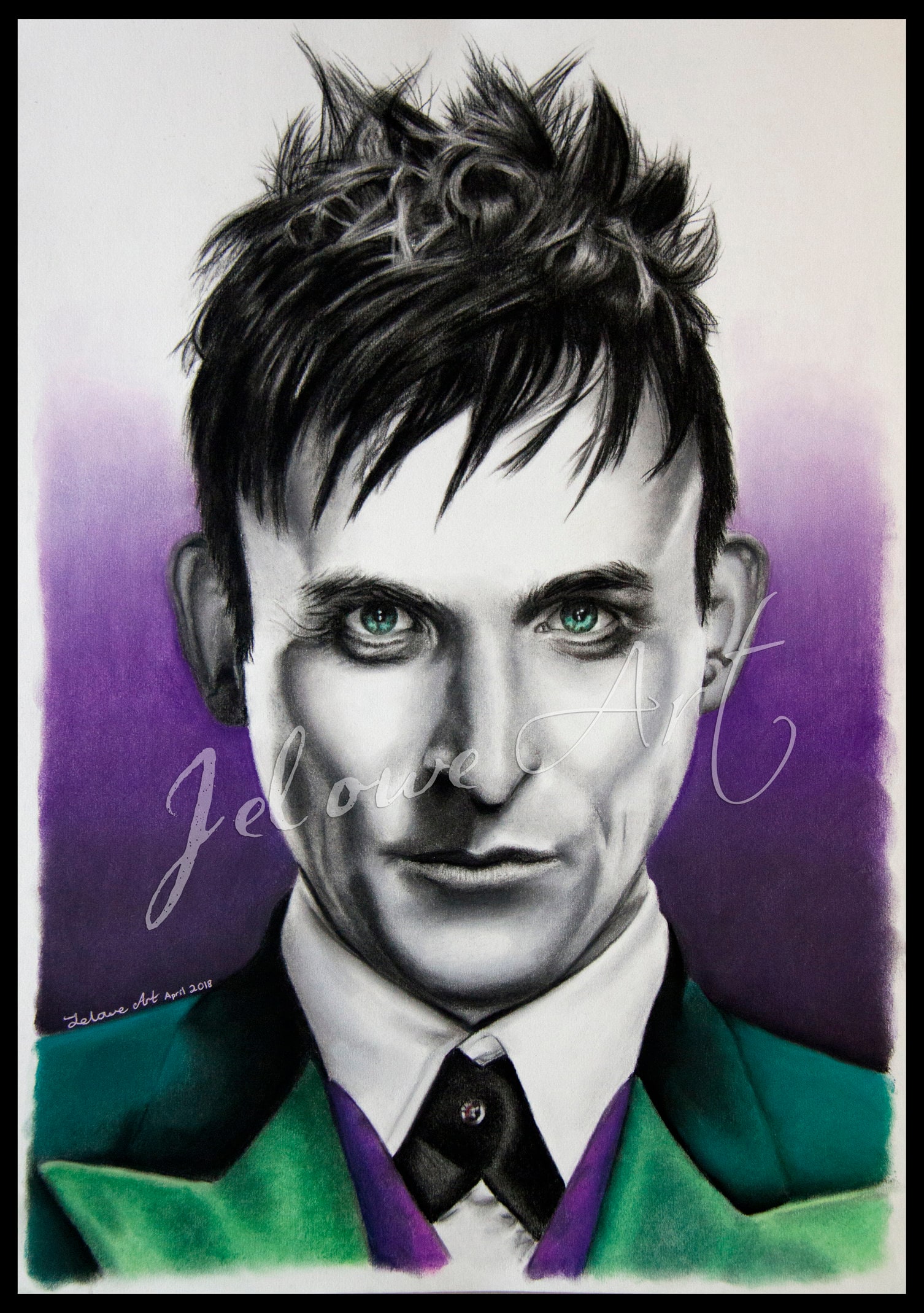 Robin Lord Taylor as Penguin / Oswald Cobblepot Gotham Fan Art Prints ...