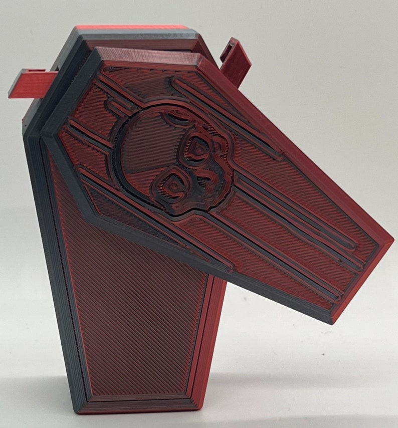 3D Printed Twist Lock Coffin Box - Etsy