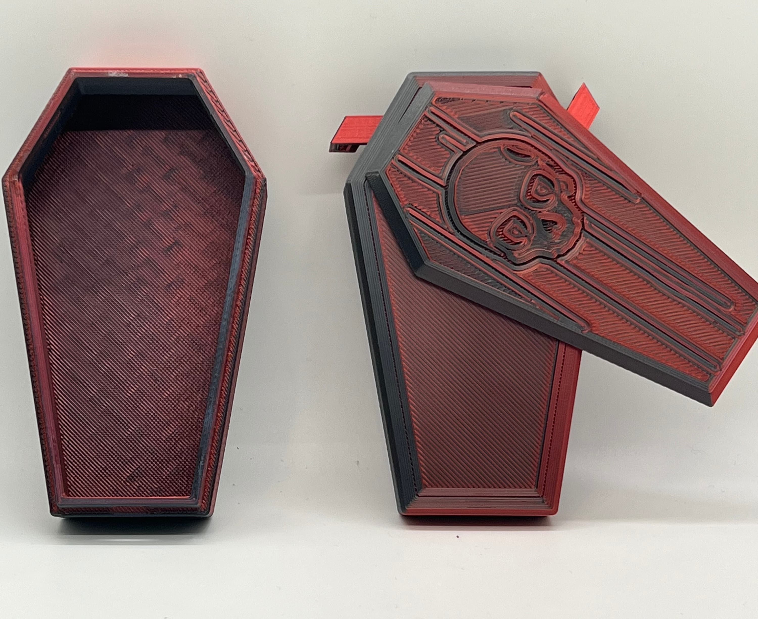 3D Printed Twist Lock Coffin Box - Etsy