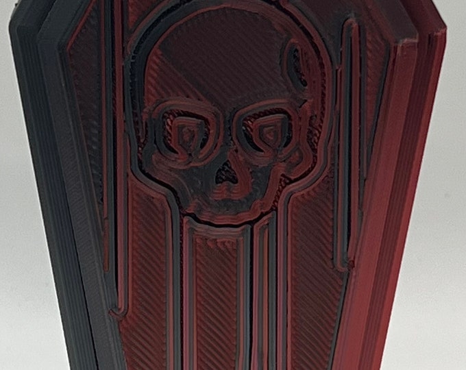 3D Printed Twist Lock Coffin Box - Etsy