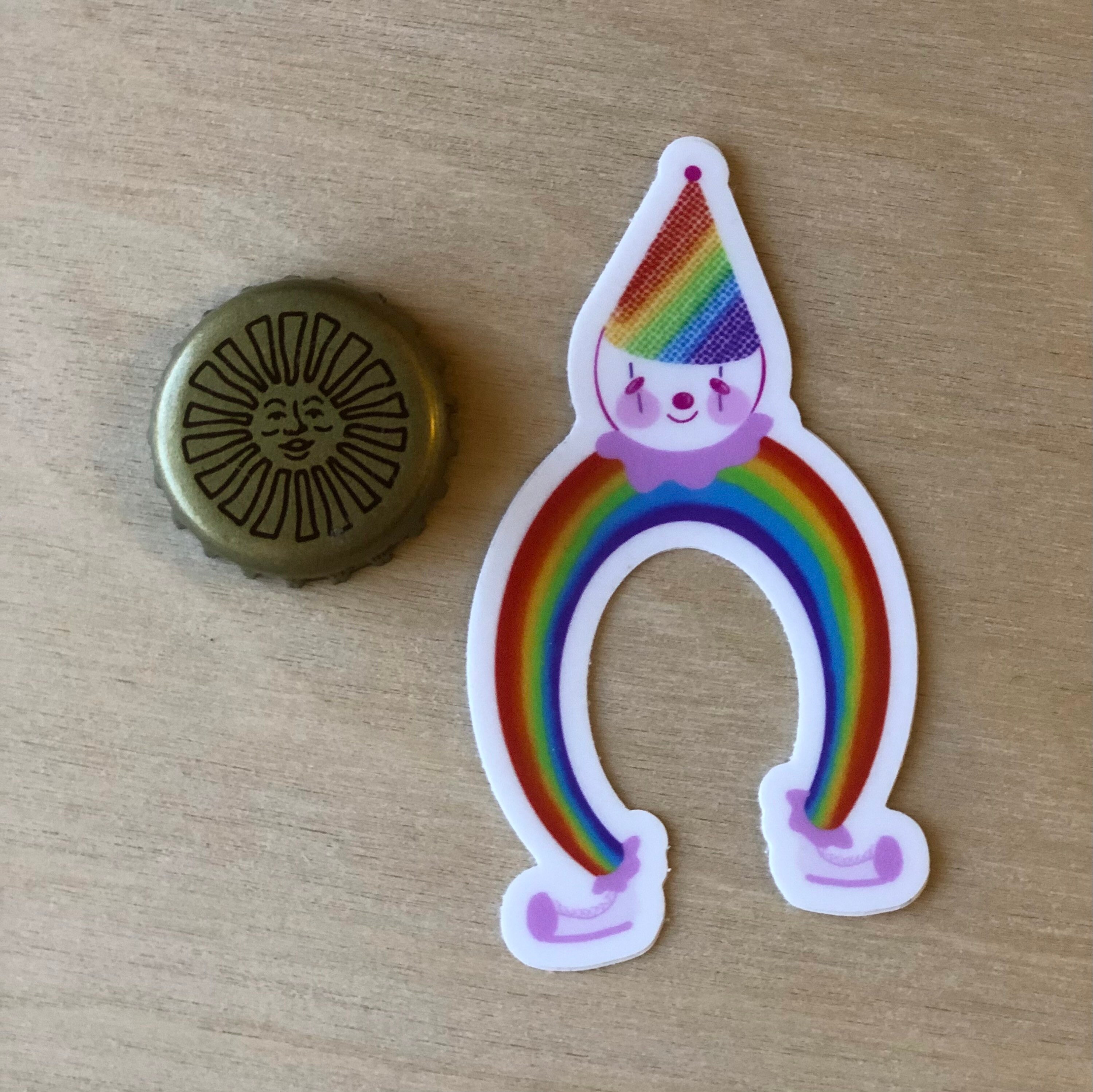 Clown Mini Vinyl Sticker Pack - Etsy