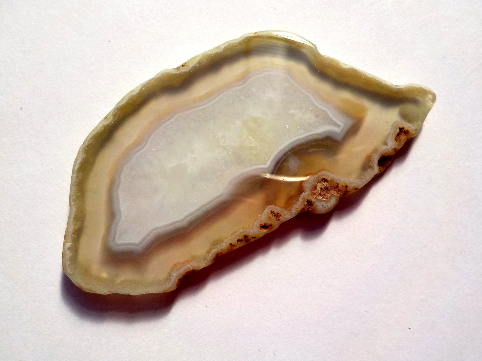 Agate Disc Beige 7 X 3.5 Cm Stone Stone Gemstone Agate - Etsy UK