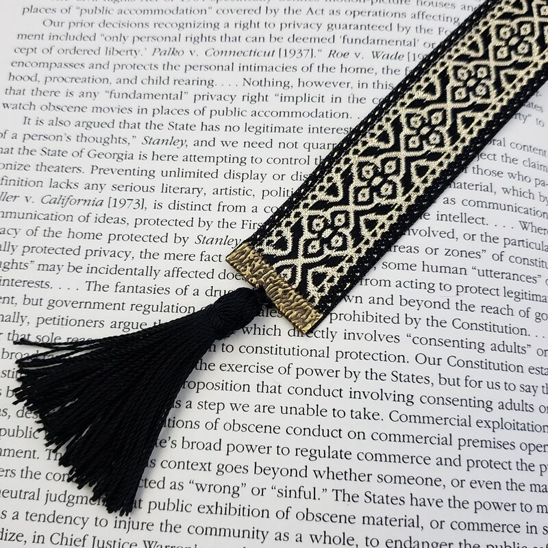 Ribbon Bookmark - Etsy