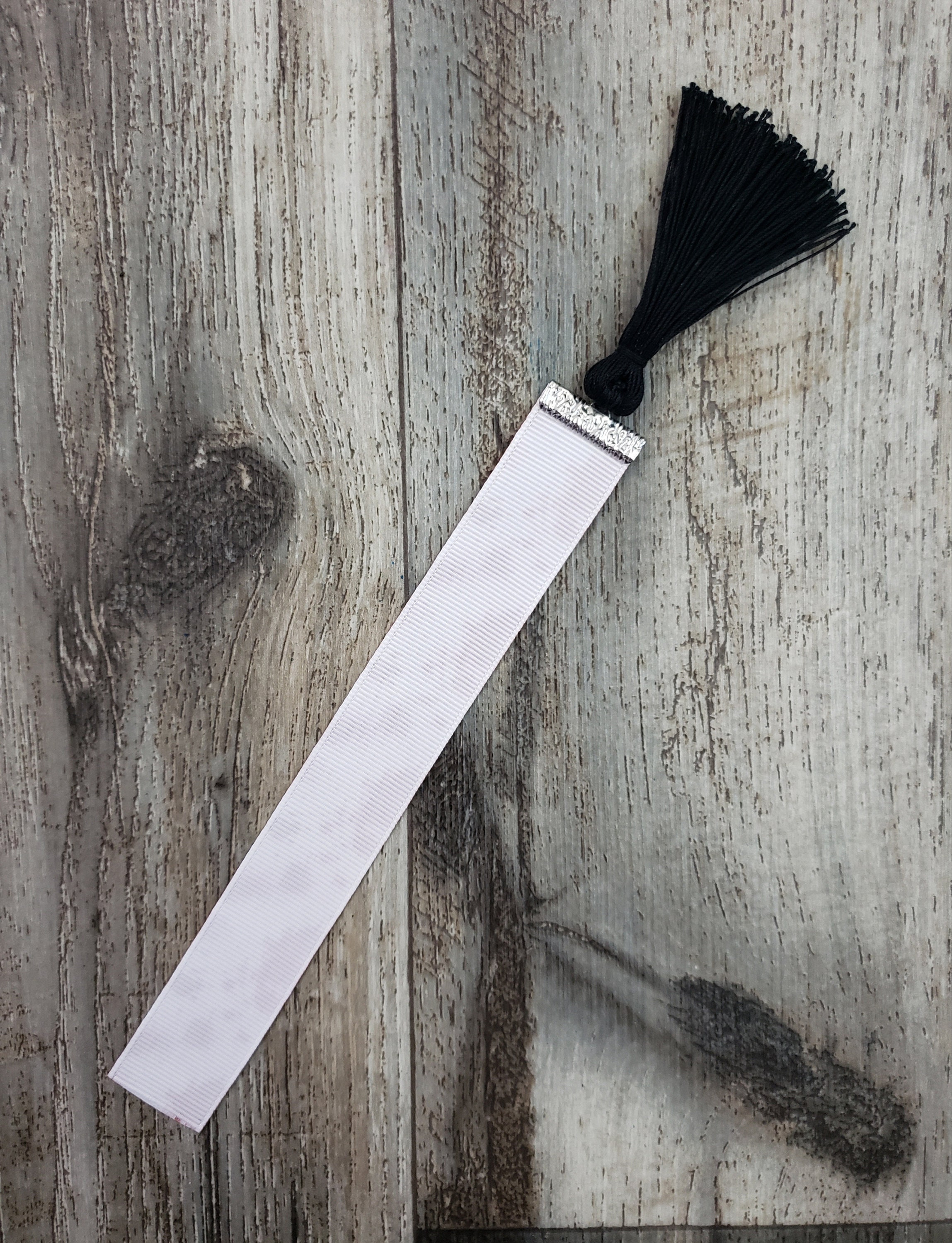 Blood Splatter Ribbon Bookmark With Black Tassel 7/8 - Etsy