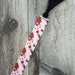 Blood Splatter Ribbon Bookmark With Black Tassel 7/8 Width DOUBLE SIDED ...