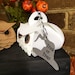 Halloween Owl Treat Box Set of 6 Halloween Party Favours Wizard & Magic ...