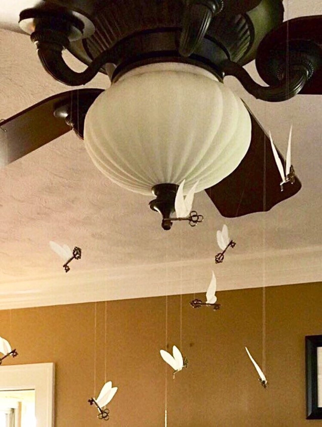 Set of 7 Winged Keys for Wizards Flying Keys Magical Parties Wizard ...