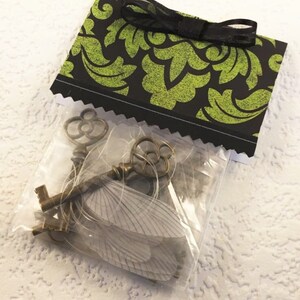 Set of 7 Winged Keys for Wizards | Flying Keys | Magical Parties ...